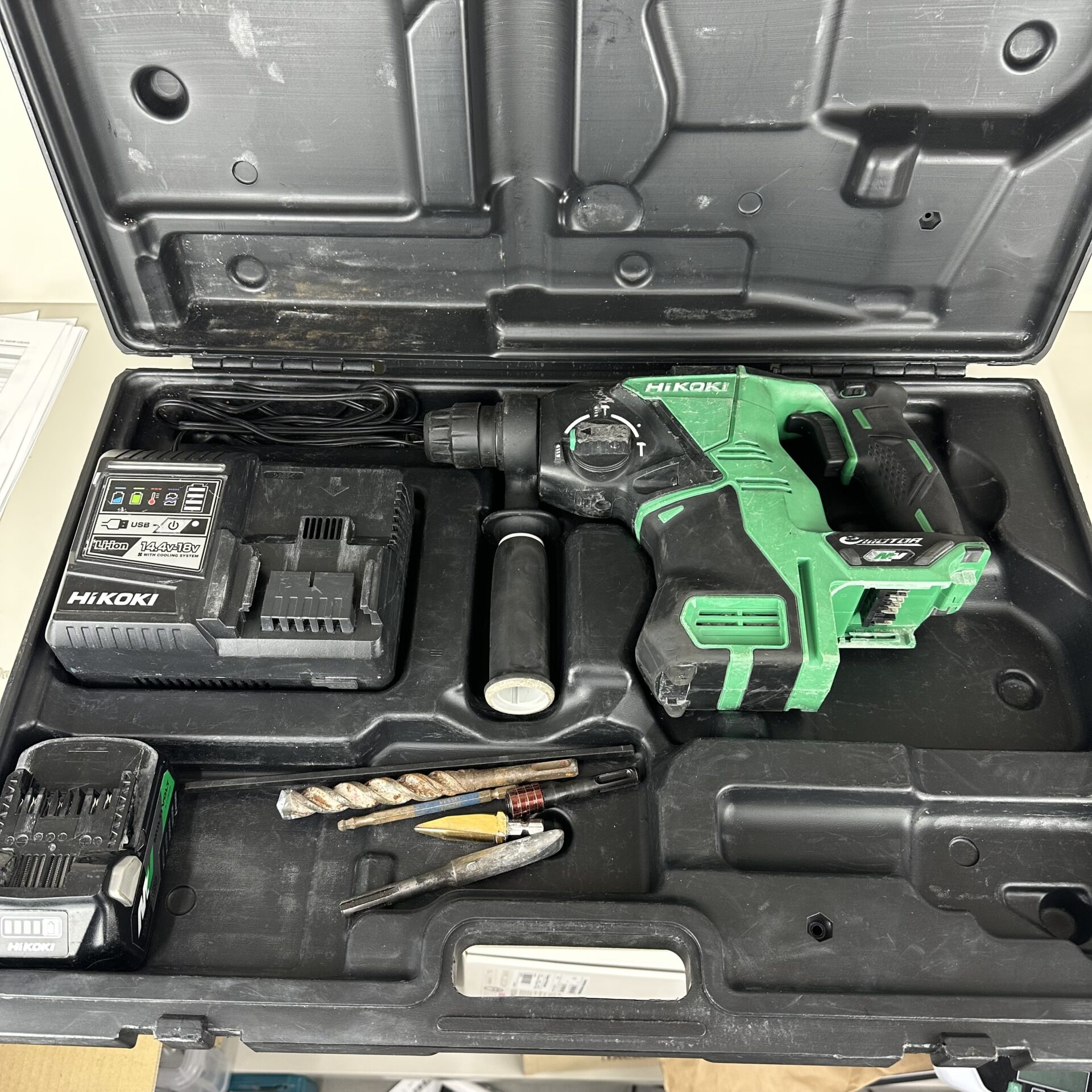 ハイコーキ コードレスロータリハンマドリル DH36DPA 中古品 買取いたしました！ | 買取実績 | 買取も販売も質預かりも！【質屋 ...