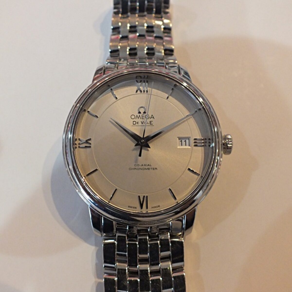 OMEGA オメガ デヴィル プレステージ コーアクシャル クロノメーター 腕時計 中古品 used AB を高価お買取致しました！ 横浜市 ...